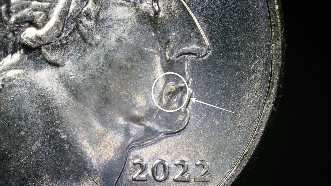 2022 Wilma Mankiller Quarter With Die Chip CUD Error - Etsy