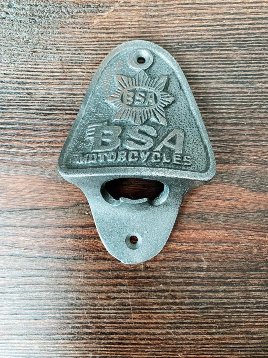 BSA Motorcycles Bottle Opener Beer Lover Plaque Football - Etsy