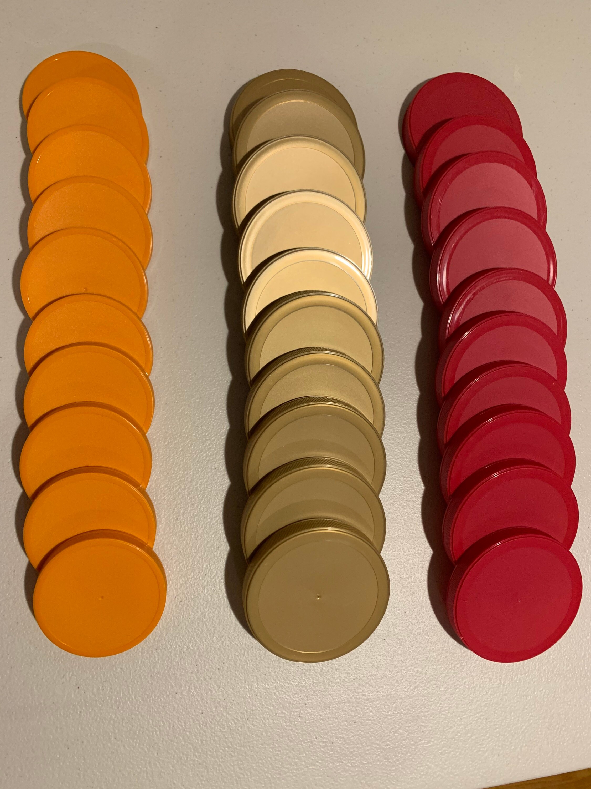10 Large Plastic Lids - Etsy