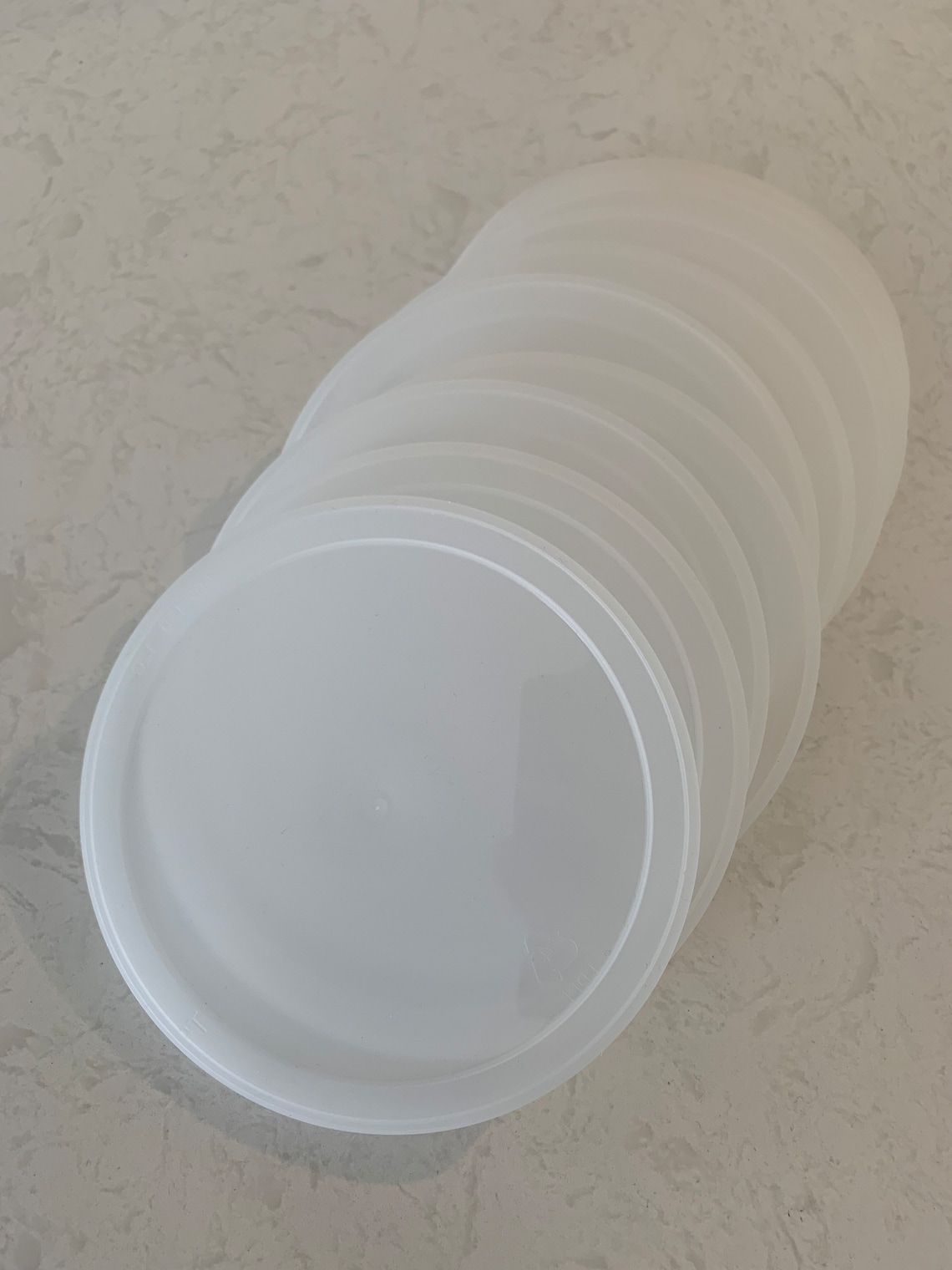 10 Large Plastic Snap-on Lids - Etsy