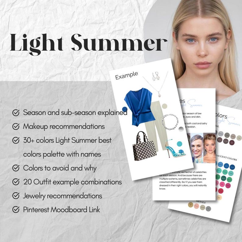 Light Summer Style Guide - Etsy