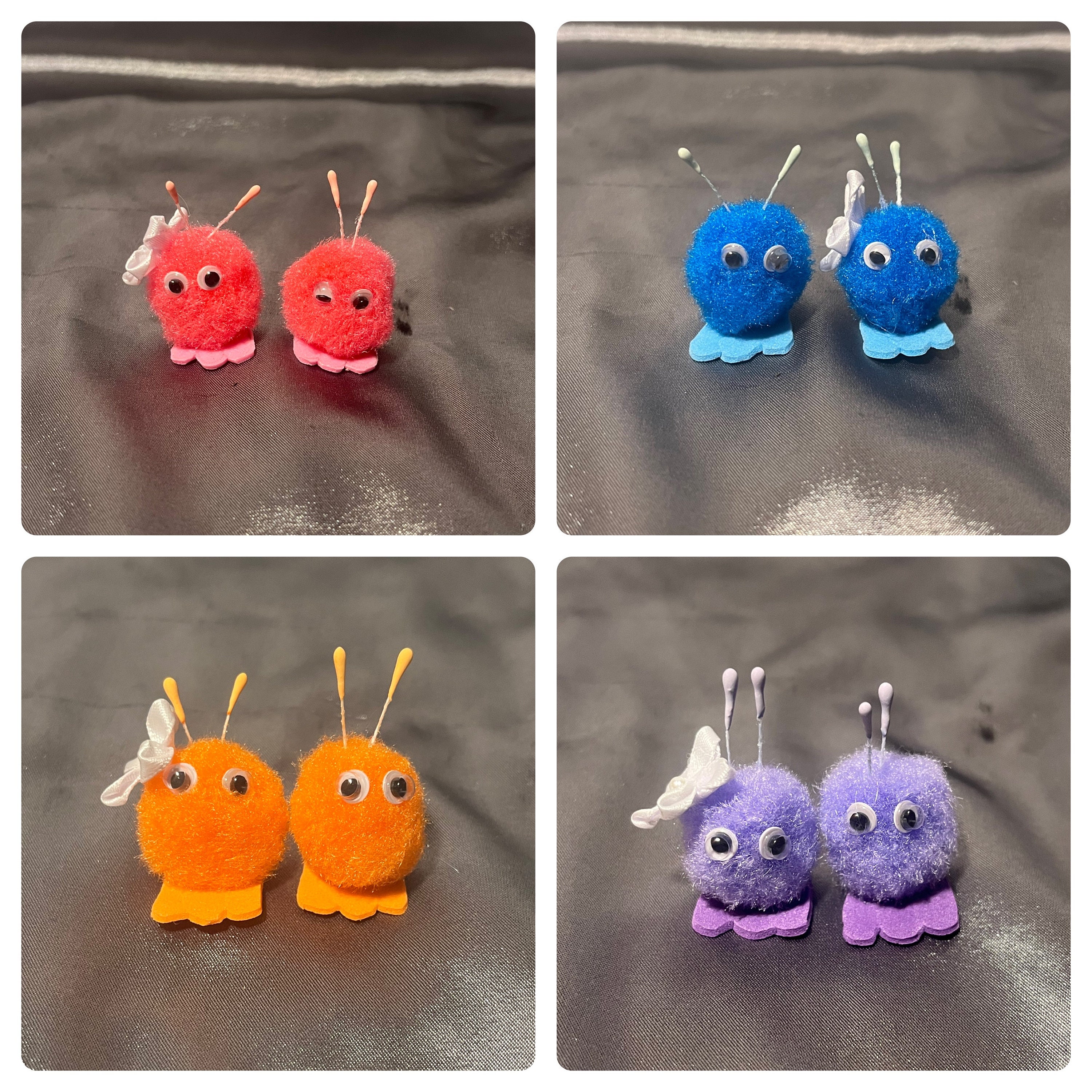 Pom Pom Monsters - Etsy
