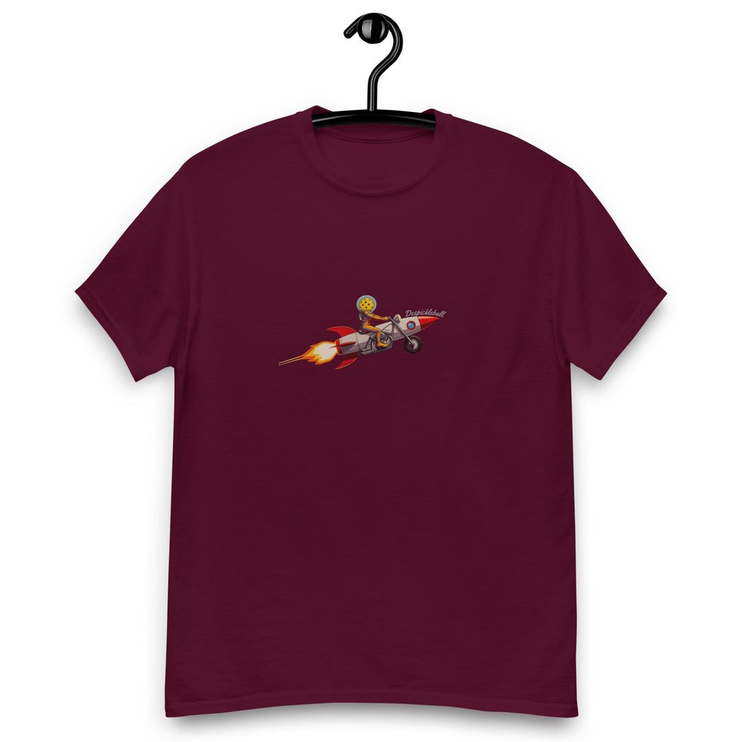 Despickleball Rocket Pickleball enjoy the Ride Unisex Classic Tee - Etsy