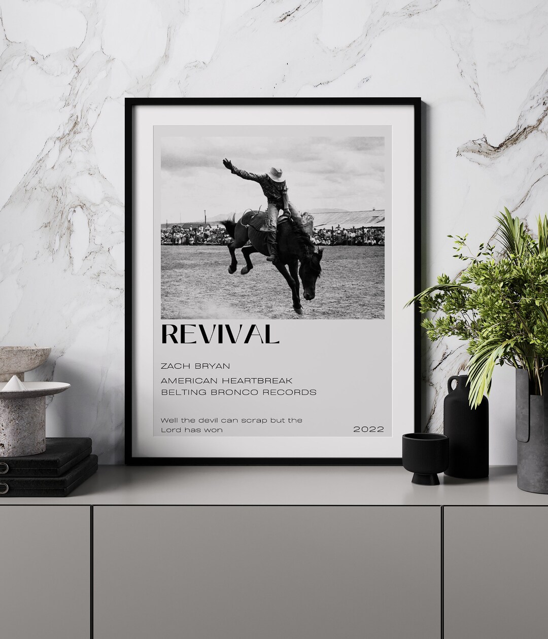 Vintage Zach B Concert Poster ZB Album Country Music Canvas - Etsy