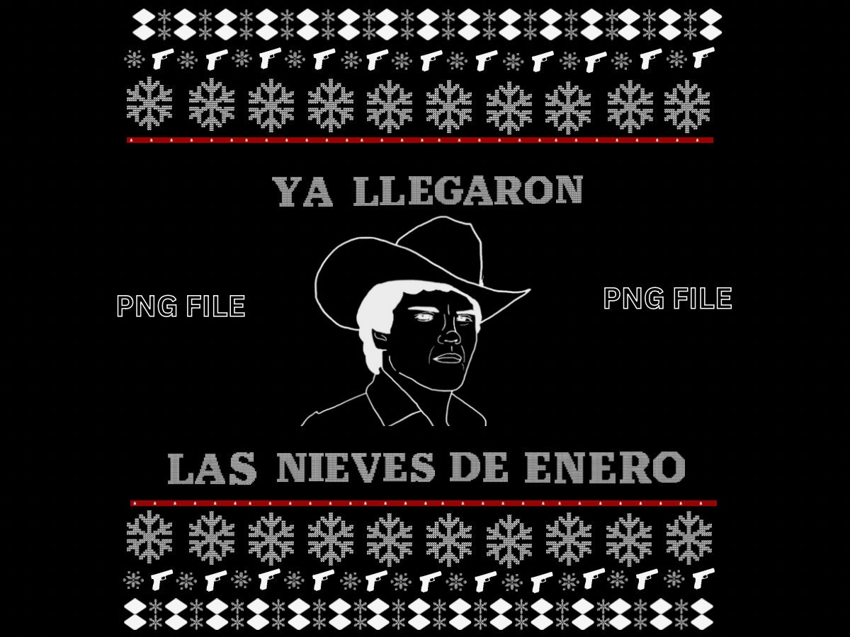 Chalino Ugly Christmas Sweater PNG High Quality, Ya Llegaron Las Nieves ... Chalino Ugly Christmas Sweater PNG High Quality, Ya Llegaron Las Nieves ...