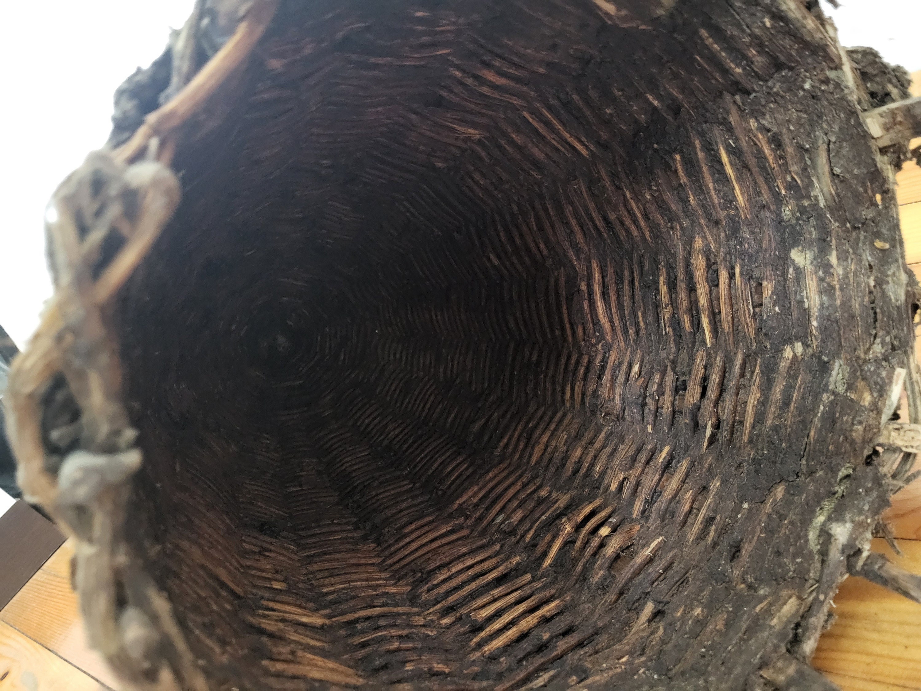 Antique Beehive, Wicker Beehive From 1950 With , Old Beehive ...