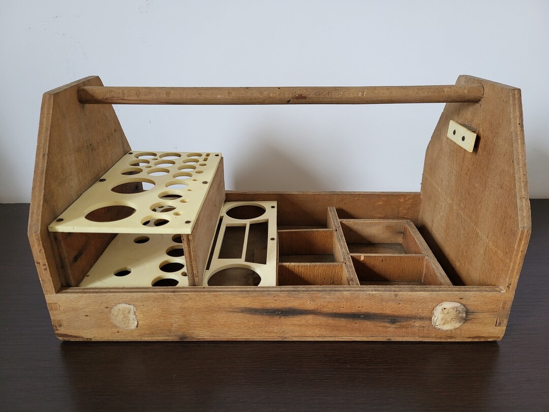 Vintage Test Tube Box , Laboratory Equipment , Teaching Aid , Chemical ...