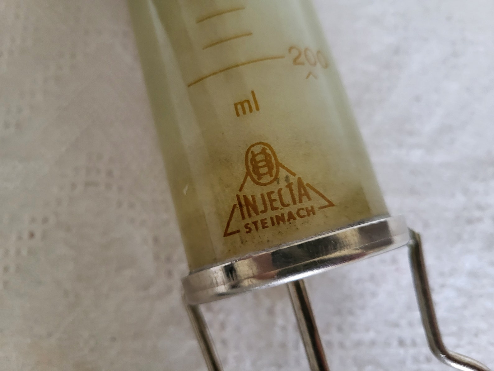 Antique Large 200ml Glass Injection, Injecta Steinach Made in DDR 200ml ...