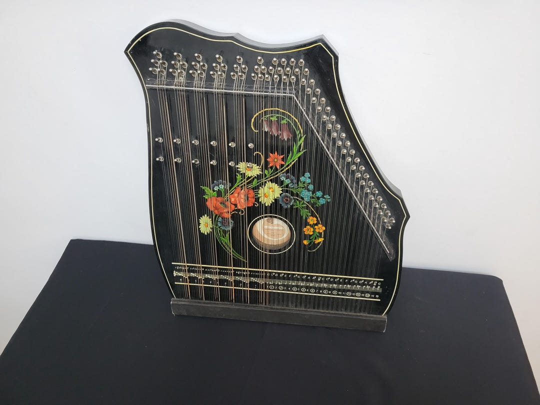 Vintage Musima Markneukirchen 92 String Zither Handmade in GDR Unique ...