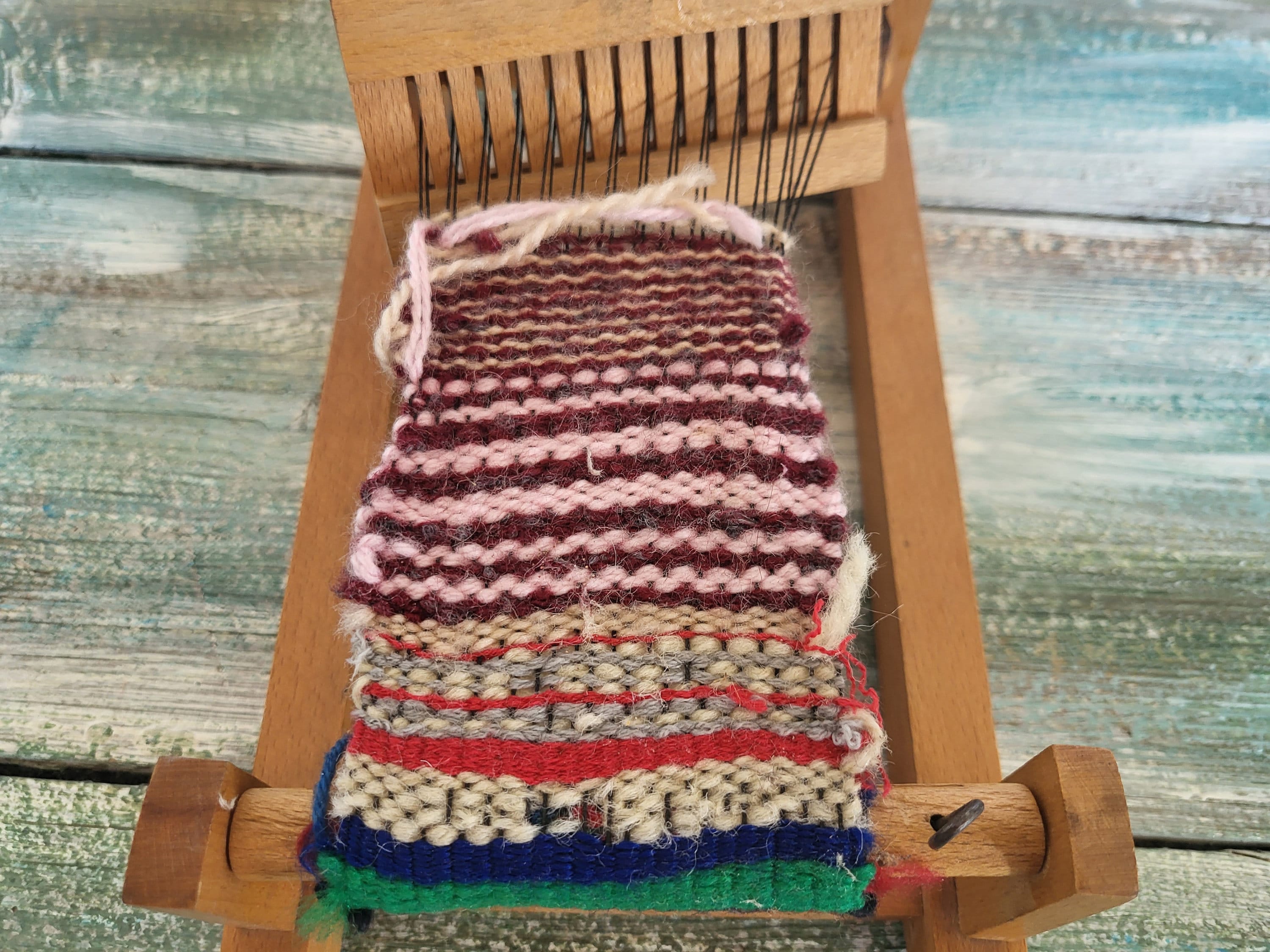 Decorative Small Wooden Loom Miniature Loom Model - Etsy