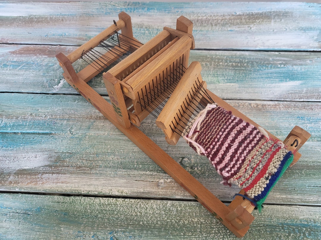 Decorative Small Wooden Loom, Miniature Loom Model, Children's Loom ...