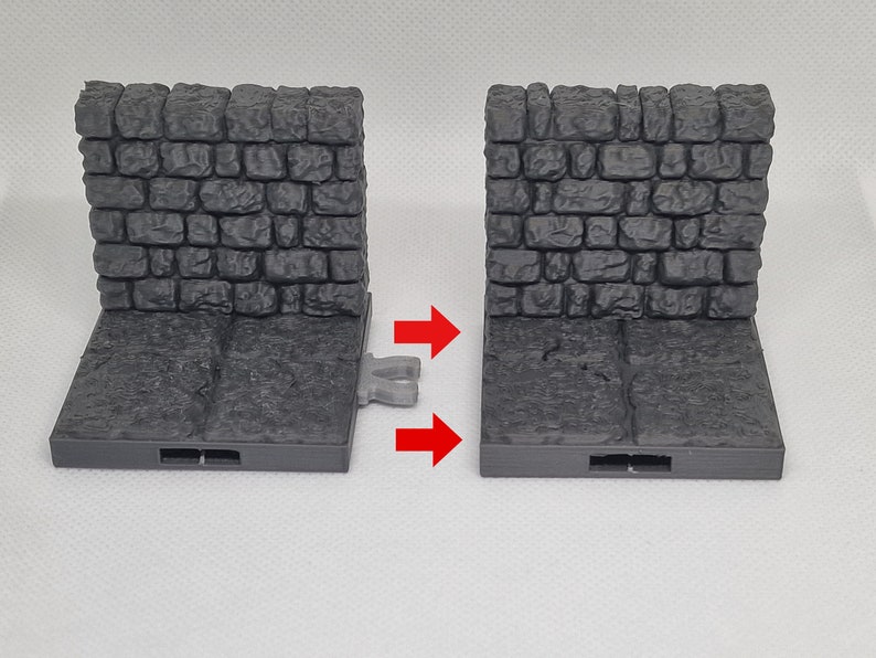 DRAGONLOCK Dungeon Square Pillar Tile (2"x2") - Etsy