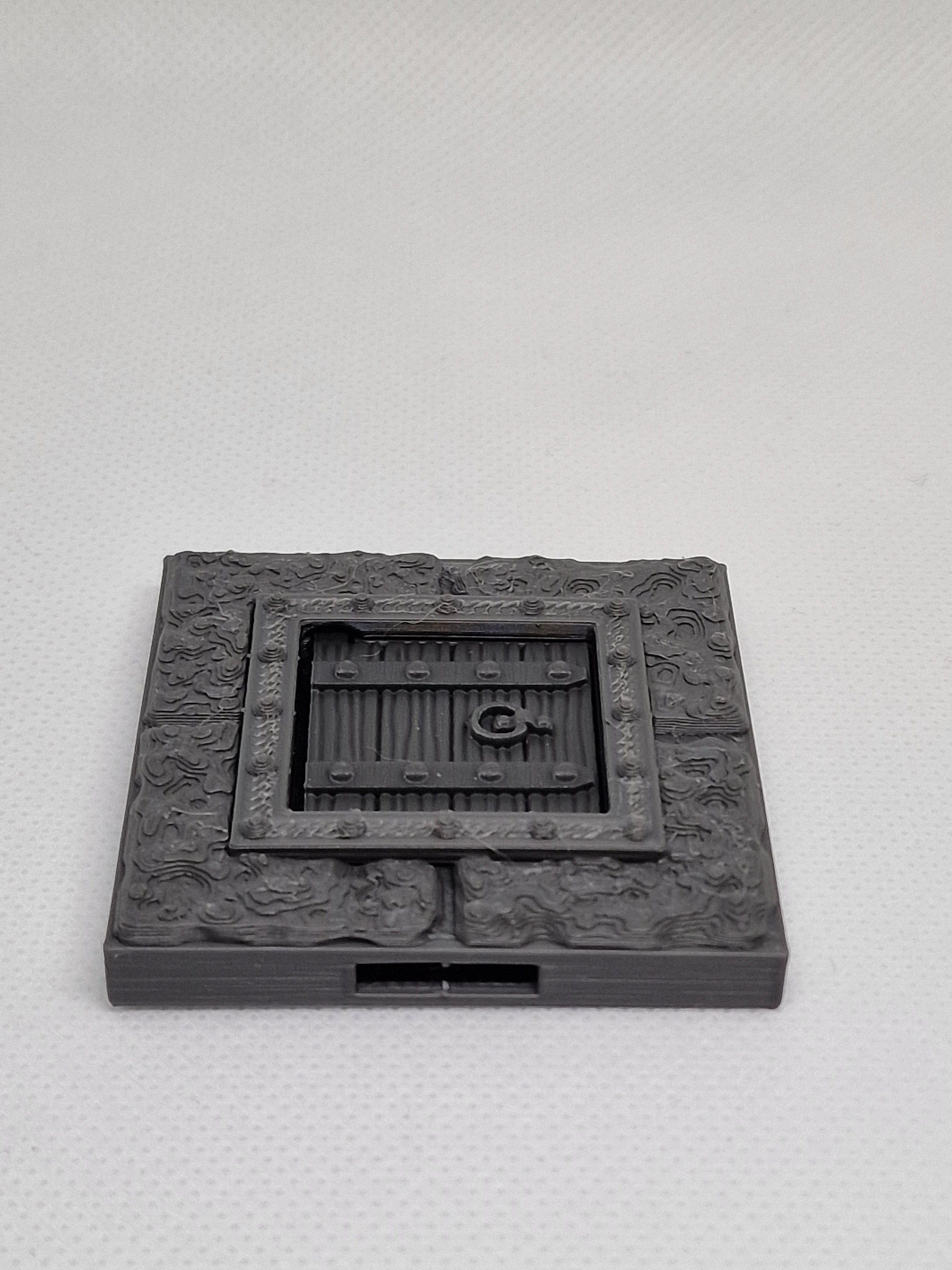 DRAGONLOCK Dungeon Trap Door Tile (2"x2") - Etsy
