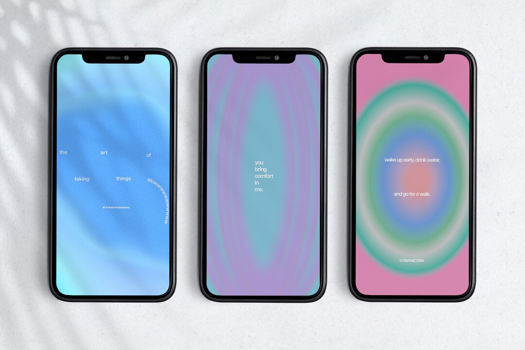 Aura iPhone Wallpaper Bundle, Wallpaper Variety Pack, IOS Wallpapers ...