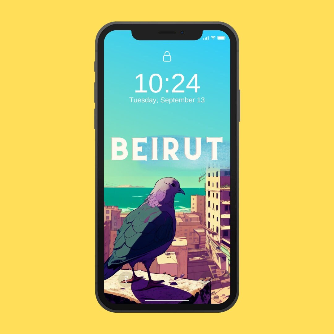 Lebanon iPhone and Android Wallpaper, Lebanese Art Digital Download - Etsy