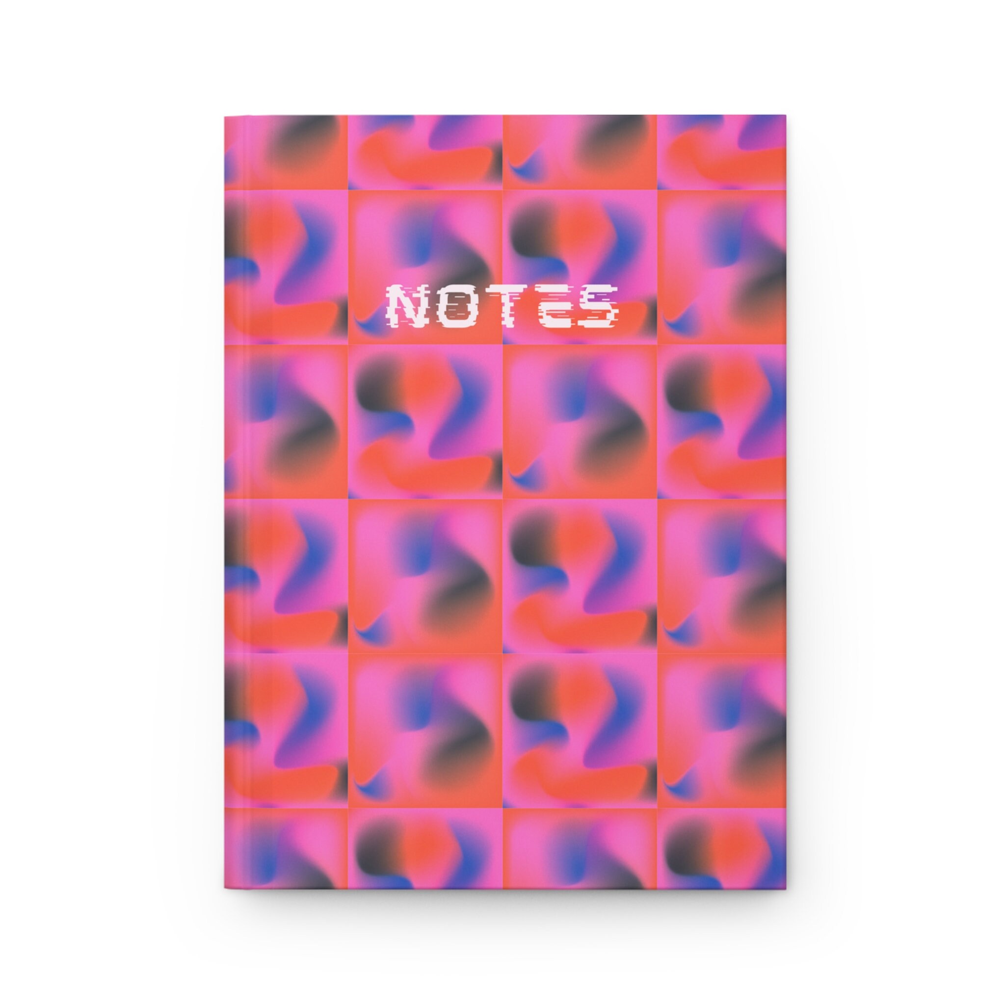 Cyber Y2k Journal, Custom Neon Notebook Journal Hardcover | Aesthetic ...