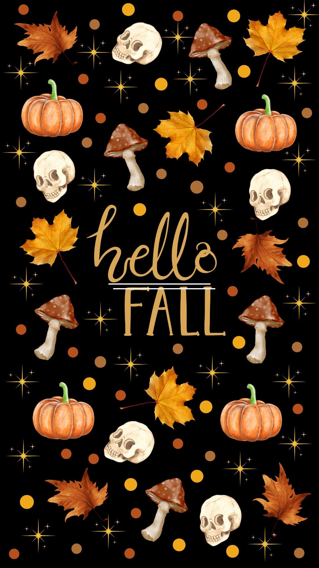 Boho Fall Wallpaper - Etsy