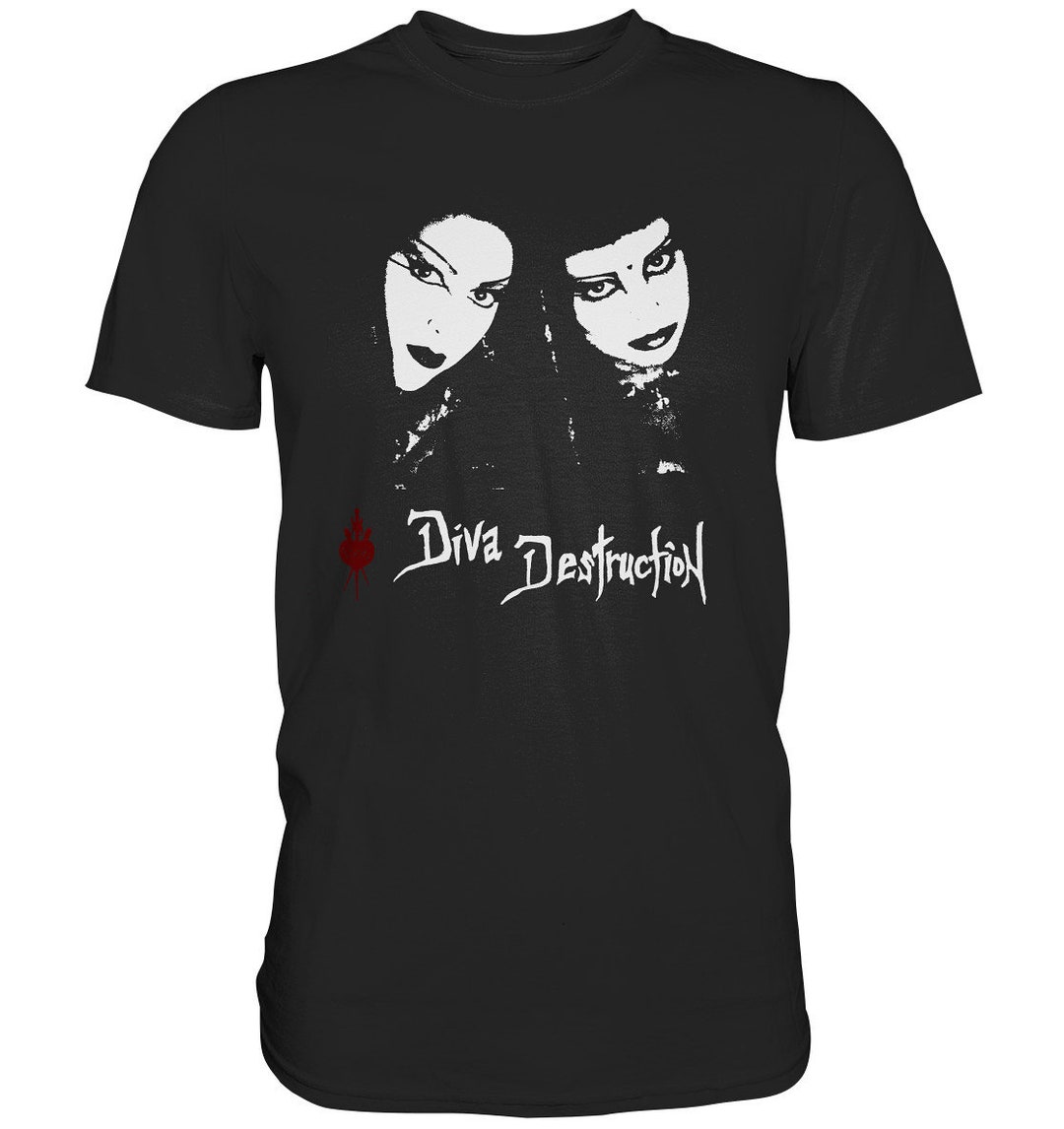 Diva Destruction T-shirt - Etsy