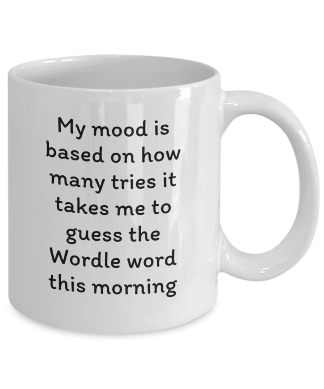 Wordle Coffee Mug Ceramic Wordle Coffee Mug My Mood is Based - Etsy