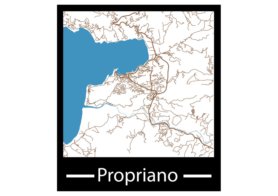 Propriano Wooden Geographical Map - Etsy