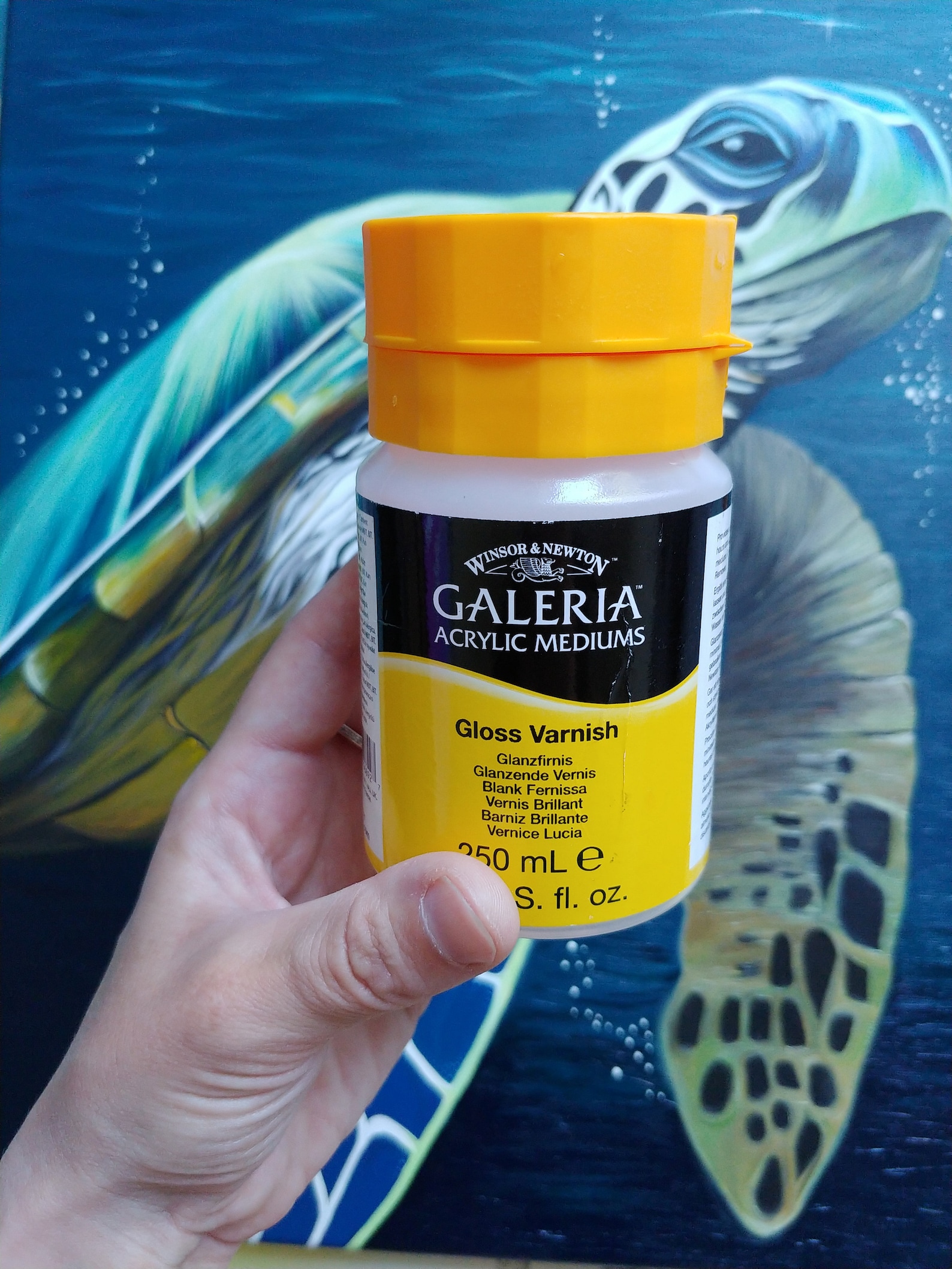 Original Acrylic Artwork, Sea Turtle - Etsy