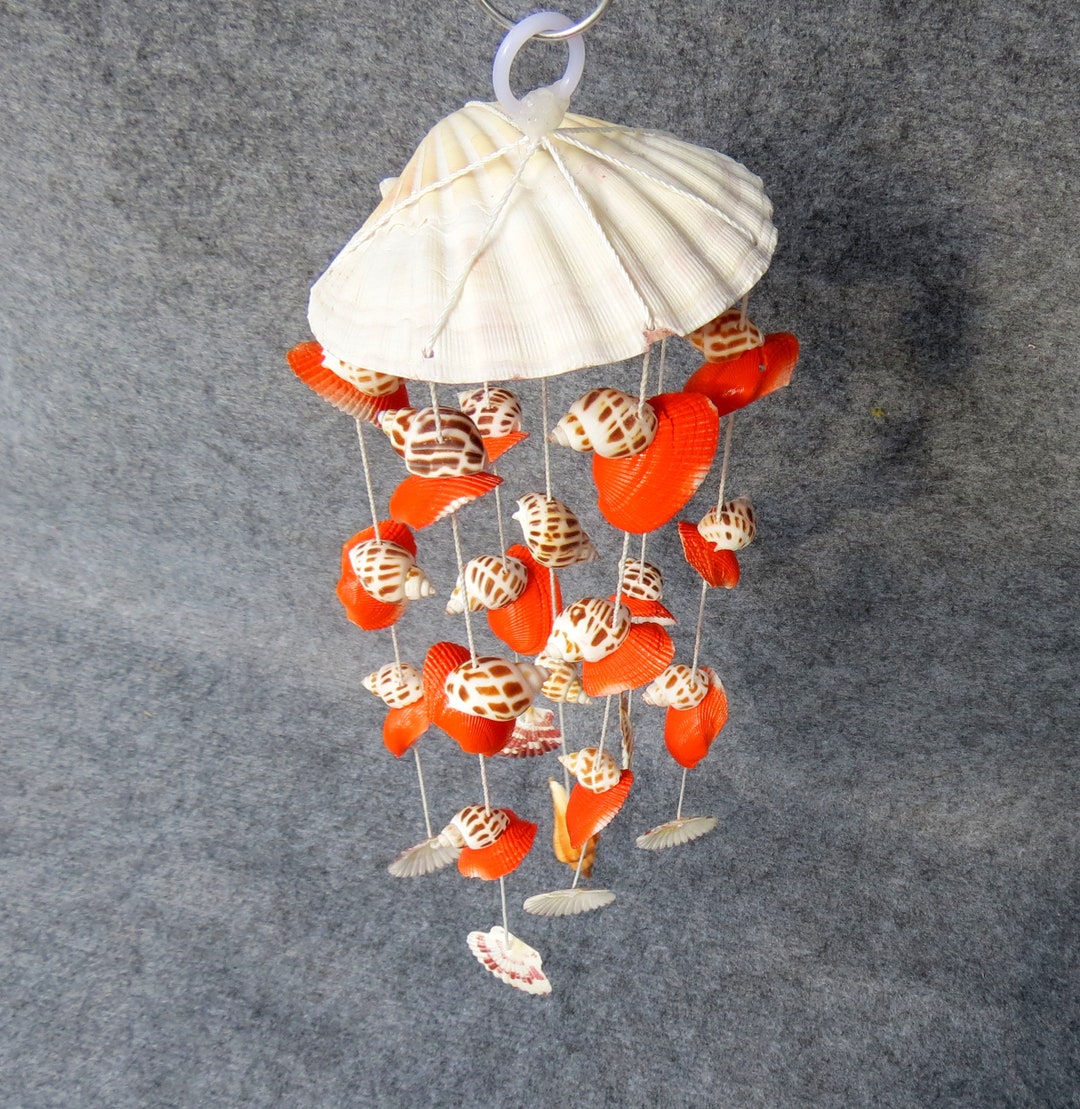 Seashell Wind Chimes, Snail Shell Wind Chimes, Garden Decorative Wind ...