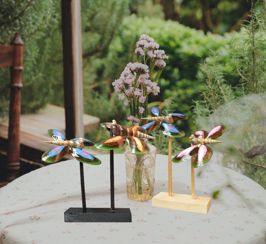 Decorative Dragonfly,seashell Dragonflies, Desktop Dragonflies, Table ...
