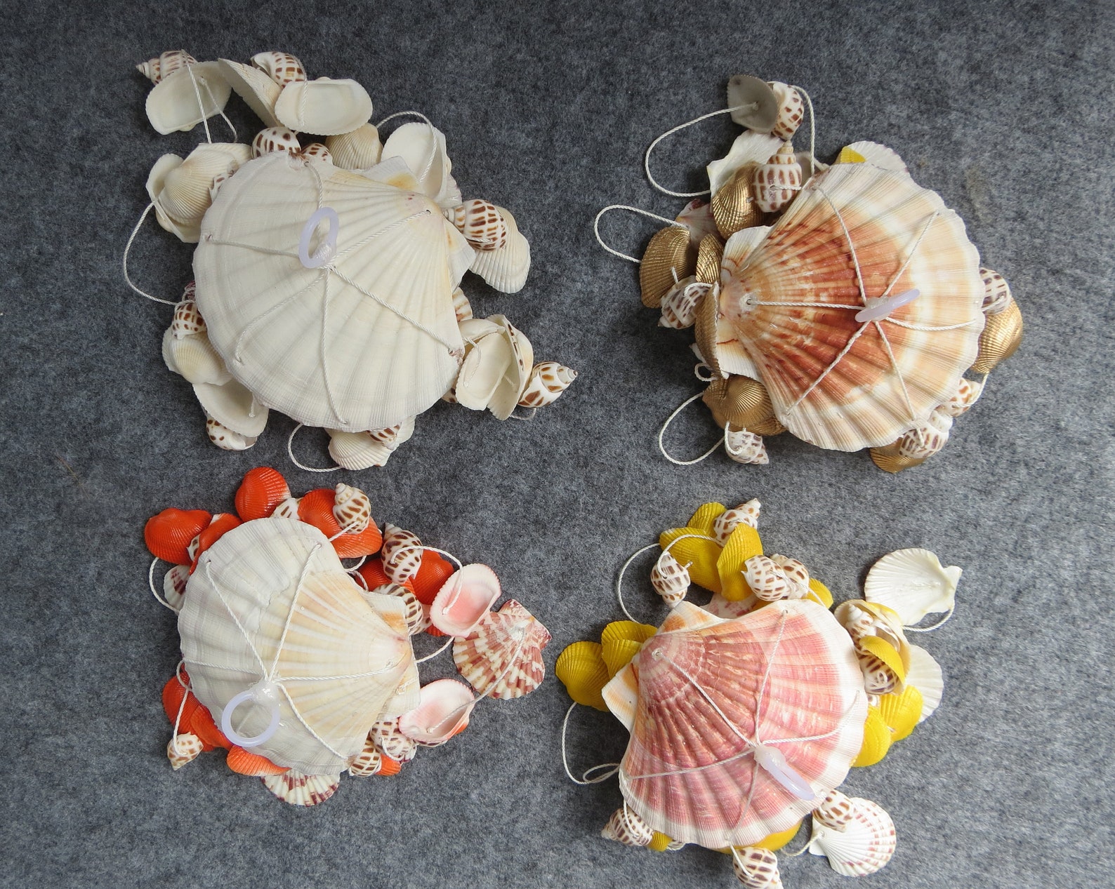 Seashell Wind Chimes, Snail Shell Wind Chimes, Seashell Strings, Snail ...