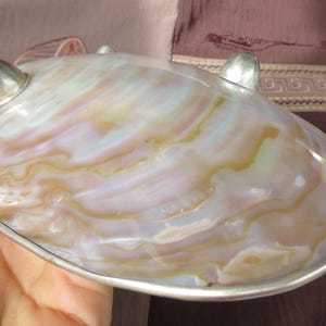 Mother-of-pearl Bowl, 30-32cm Long Mother-of-pearl Bowl, Beautiful ...