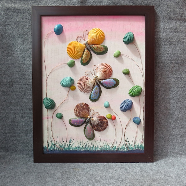 Seashell Art - Etsy