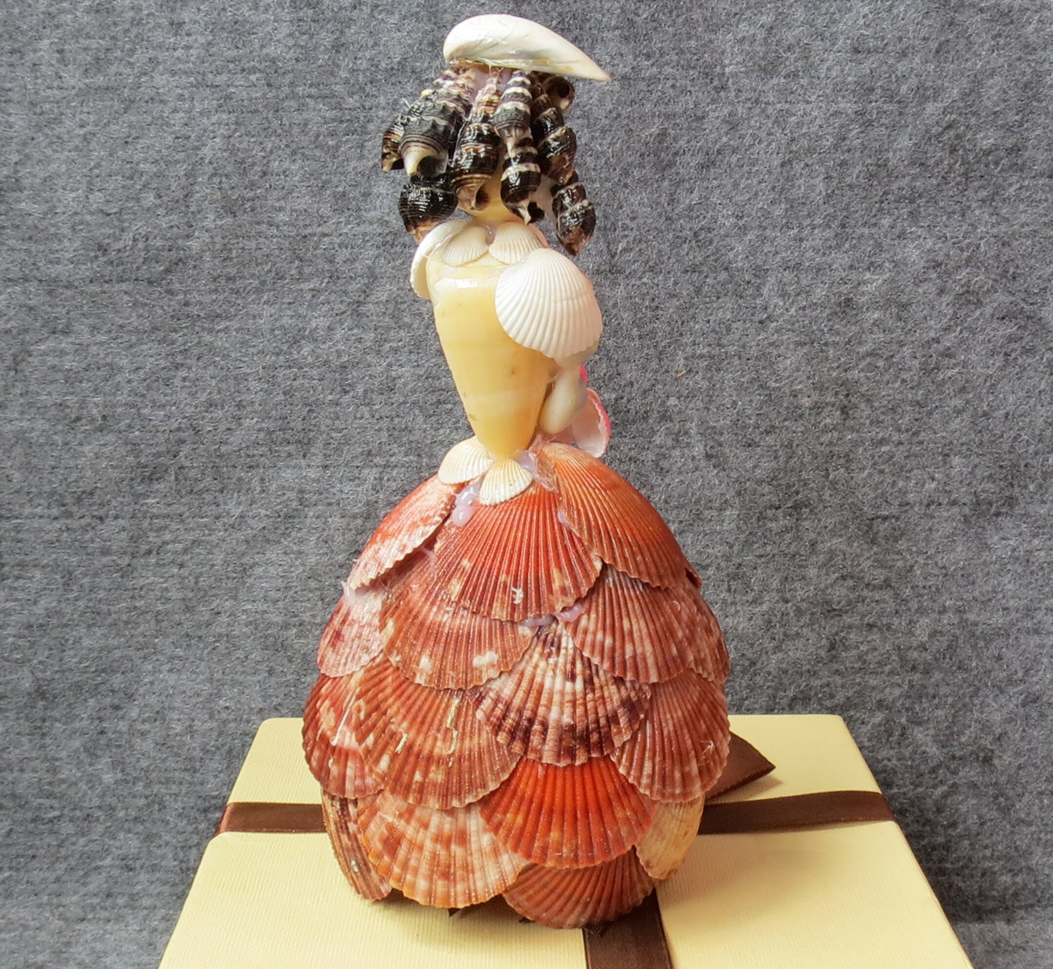 Beautiful Large Handmade Natural Seashell Doll Antique - Etsy Australia