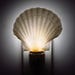 Seashell Night Light | Shell Night Light | White Scallop Clam Night ...