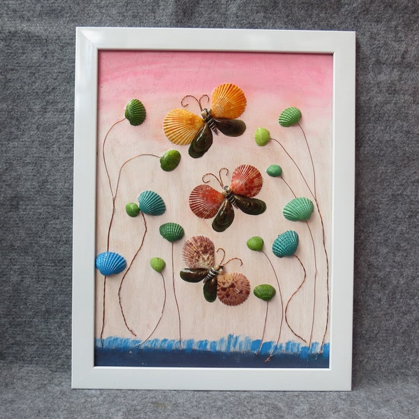 Seashell Butterfly - Etsy