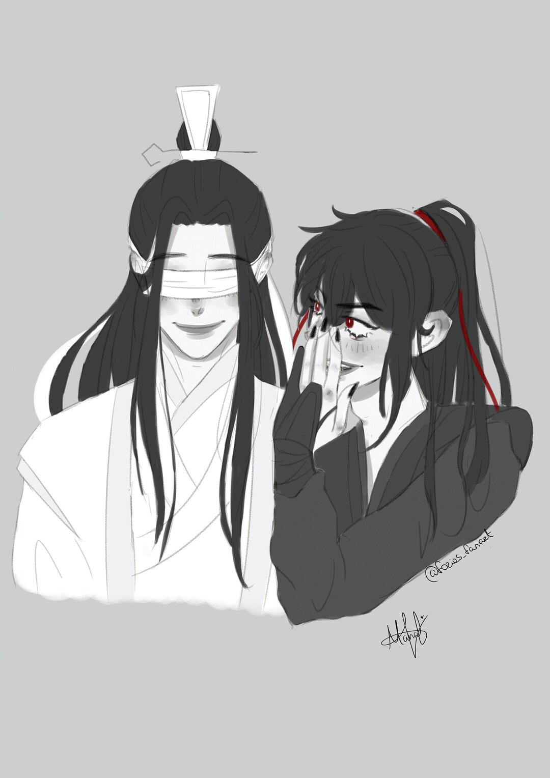 Mdzs/mo Dao Zu Shi | Xue Yang, Xiao Xingchen | A4 Print/poster - Etsy