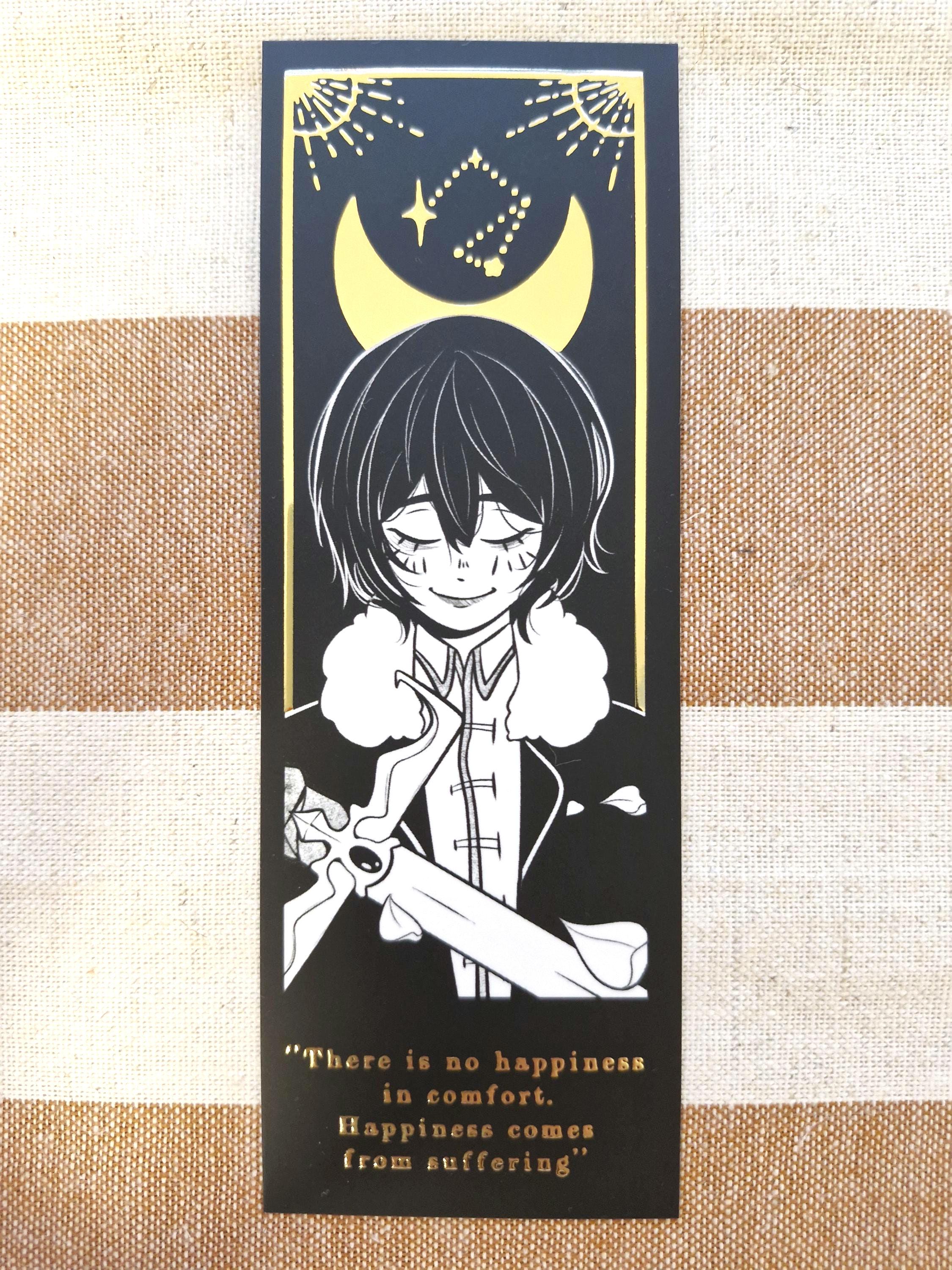 Bsd Dazai Fyodor Goldfoil Bookmarks - Etsy