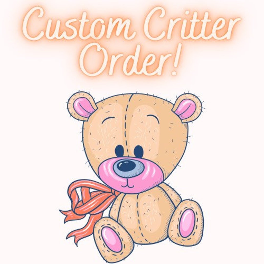 Made to Order Custom Stuffed Animal - Etsy