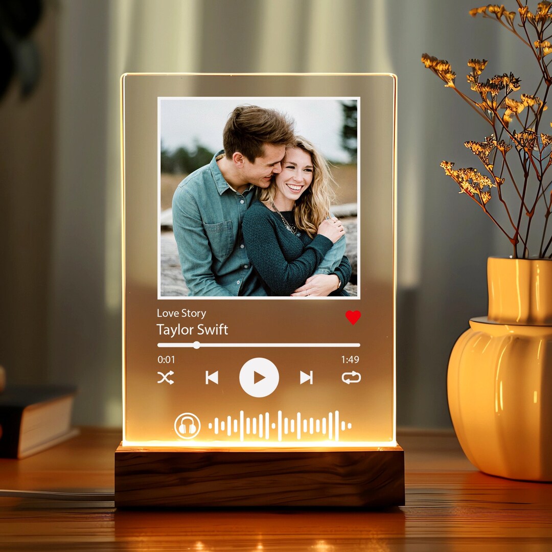 Personalised Photo Light Photo Light Gift Photo Night Light Photo LED ...