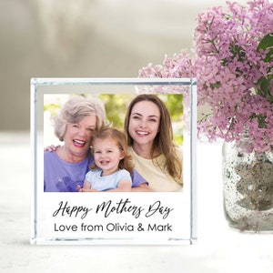 Personalised Acrylic Block Custom Photo Acrylic Block Print, Photo Gift ...