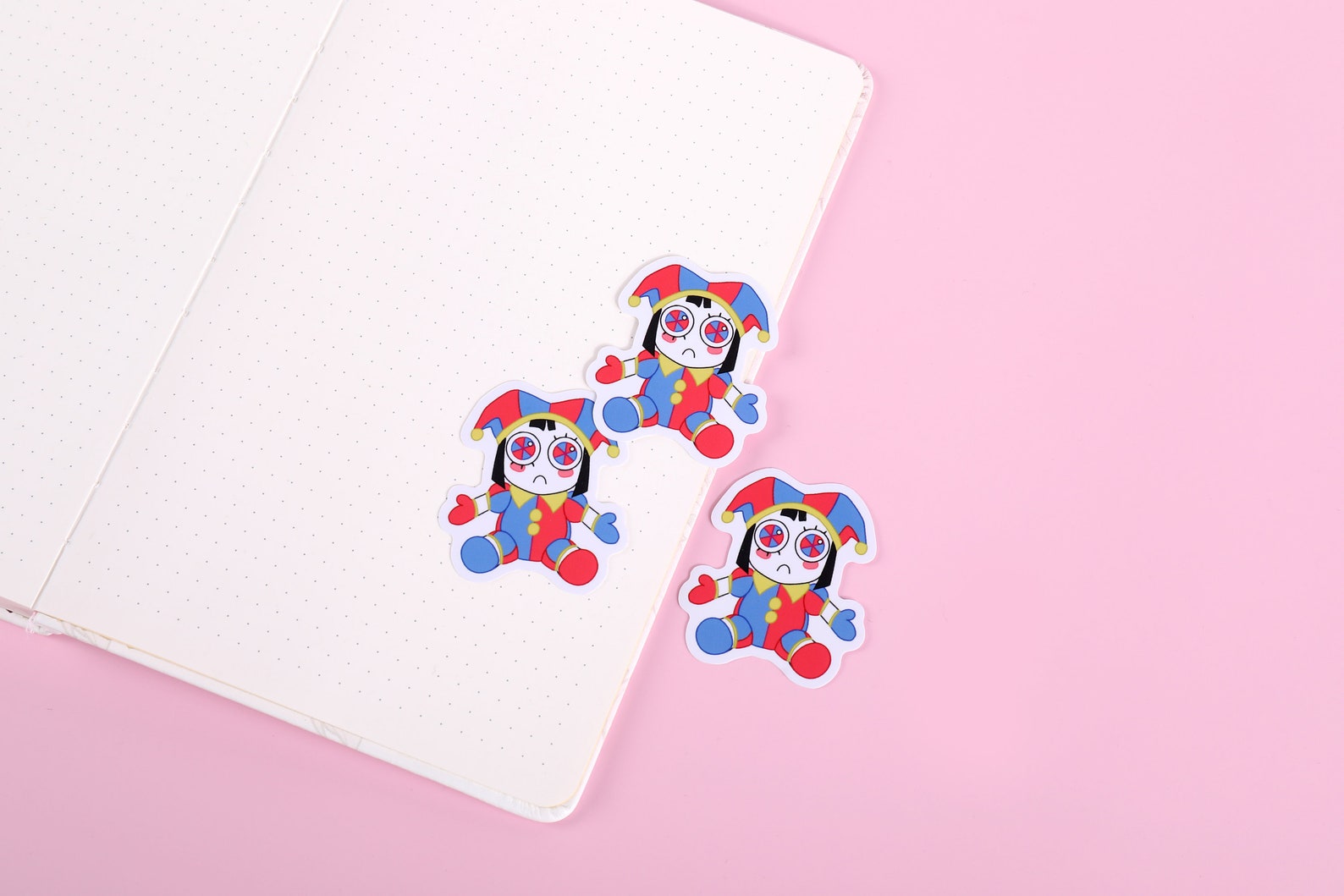 The Amazing Digital Circus Pomni Sticker Jax Sticker - Etsy