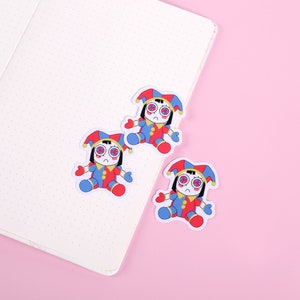 The Amazing Digital Circus Pomni Sticker Jax Sticker - Etsy