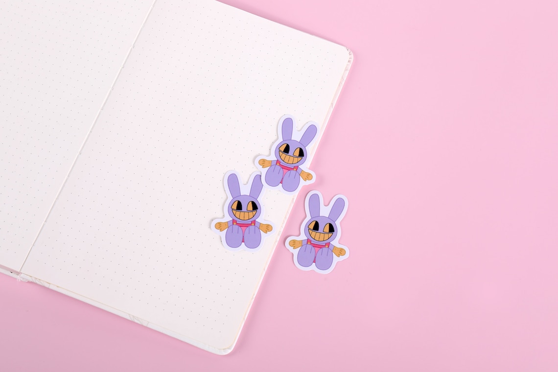 The Amazing Digital Circus Pomni Sticker Jax Sticker - Etsy