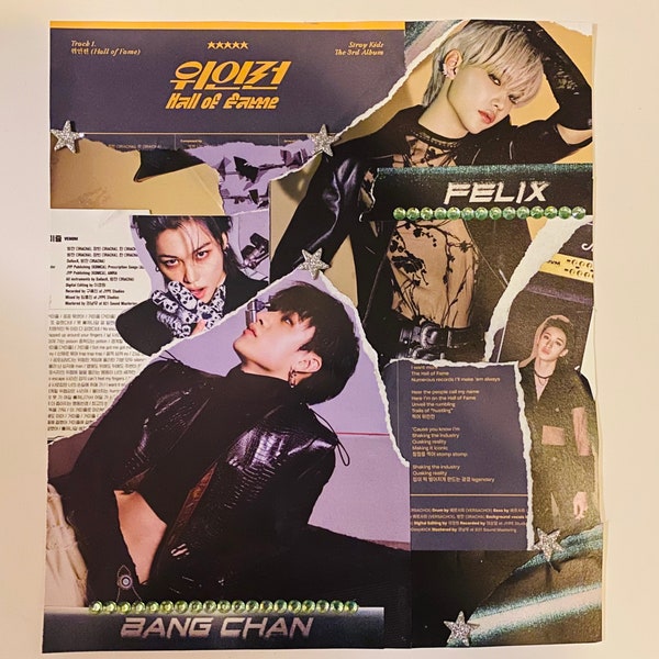 Stray Kids A4 - Etsy