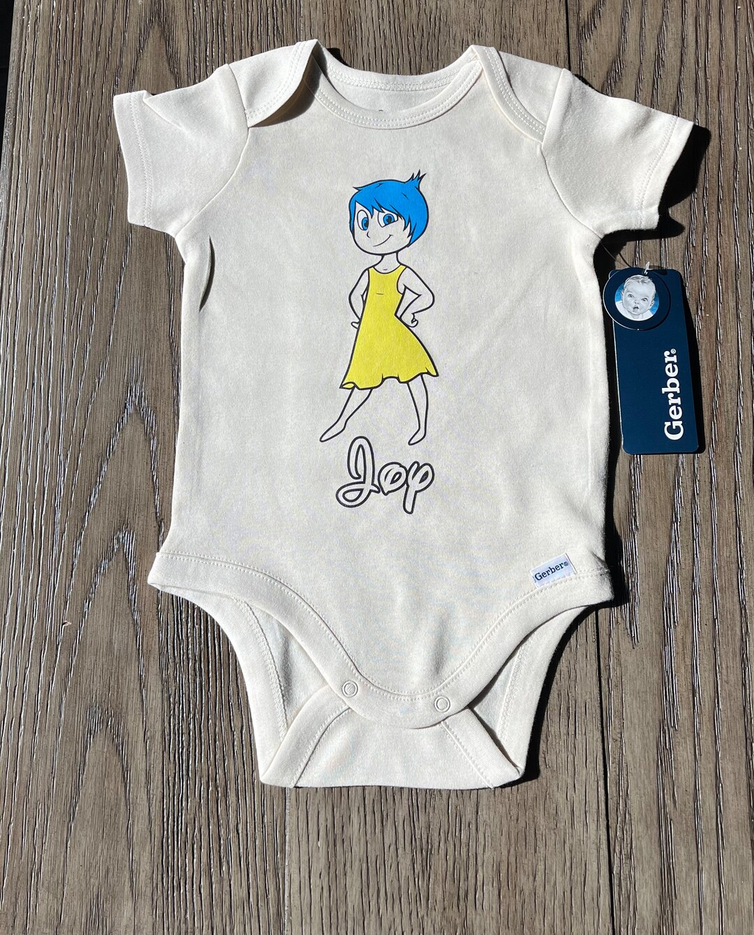 Baby Inside Out Onesie, Baby Clothes, Baby Creeper Character, Baby ...