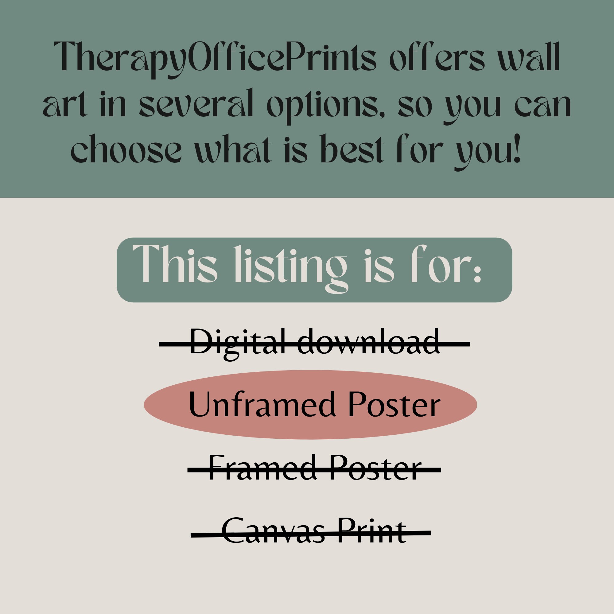 Therapy Office Decor, Abstract Watercolor Circles, POSTER, Blue Pink ...