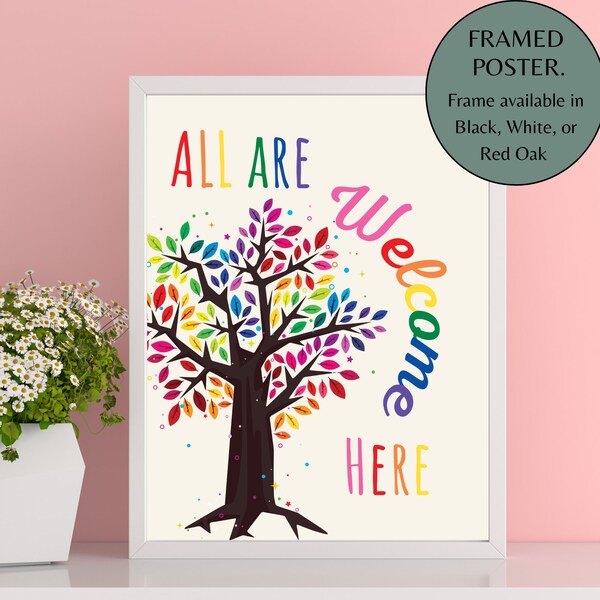 All Are Welcome Here - Etsy