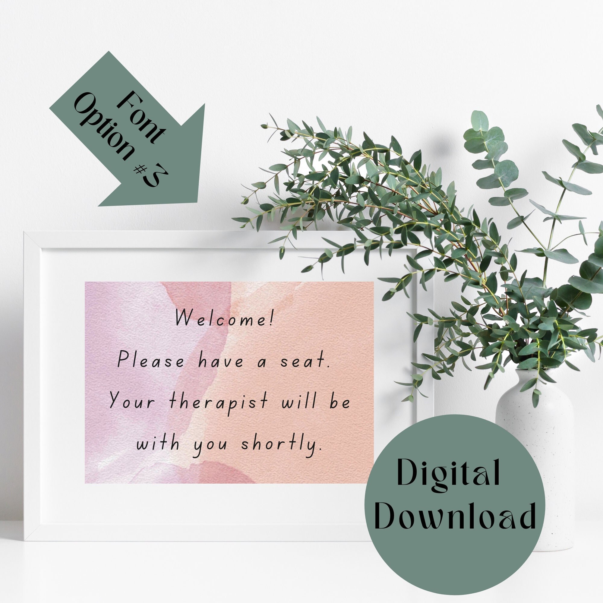Digital Office Welcome Signs