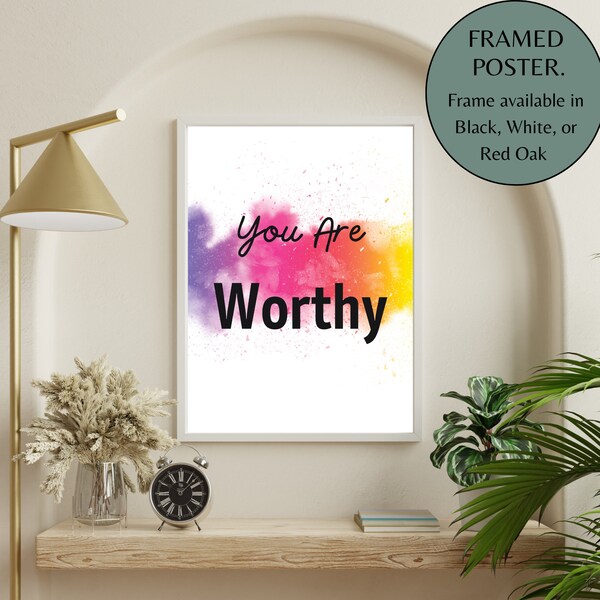 Therapy Office Waiting Room Sign, Boho Floral Circles font 1, FRAMED ...