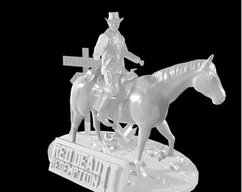 Arthur Morgan Red Dead Redemption 3D Print STL File Download STL - Etsy