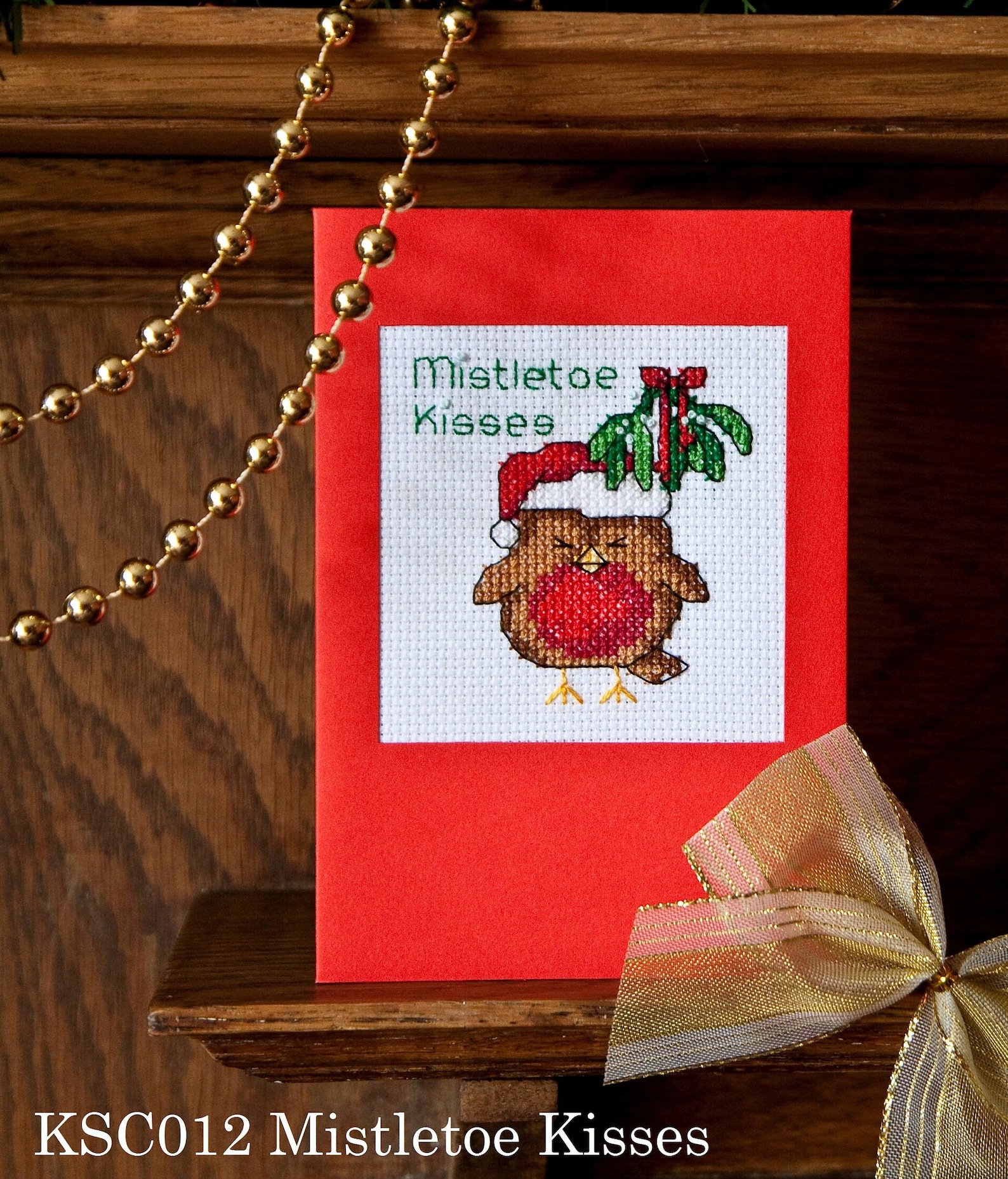 KSC012 Mistletoe Kisses - Cross Stitch Pattern - Etsy