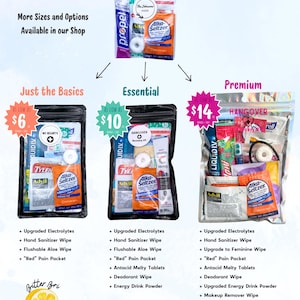 Mini Hangover Kits Wedding Welcome Bag Favor, Destination Wedding ...